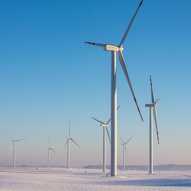 On blade ice detection sensors for wind turbines